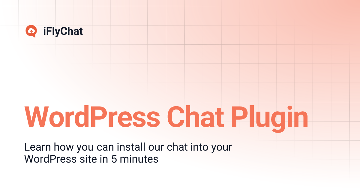 WordPress Chat Plugin | iFlyChat